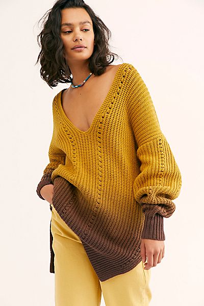 Free People Sweater "Chunky Tunic" | ProShopaholic.com